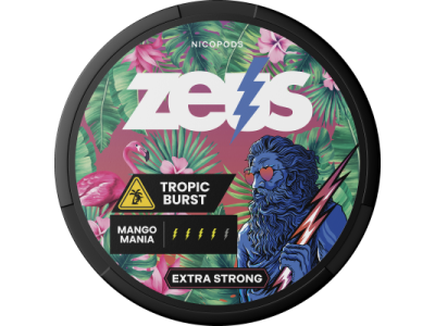 Zeus nikotiinipadjad Tropic Burst Extra Strong | Nicorex